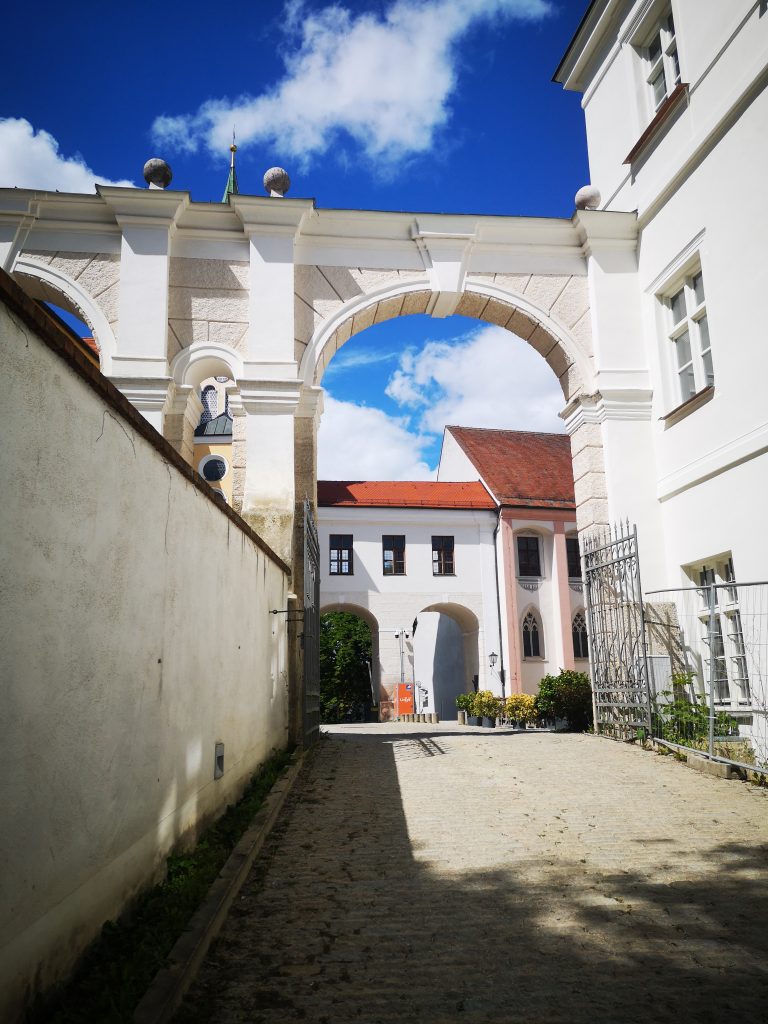 Freising: Domberg, Altstadt, Entspannen an der Moosach